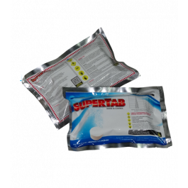 SuperTab - Chlorine Dioxide - 25x12 (300) tabs x 20 grams - 10%