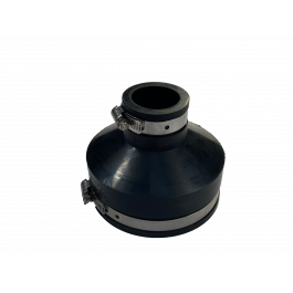 Flexible rubber reducer 110x40mm