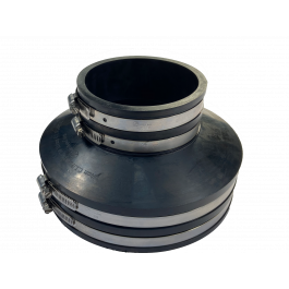 Flexible rubber reducer 200x110mm