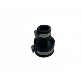 Flexible rubber reducer 50x25mm