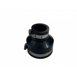 Flexible rubber reducer 75x40mm