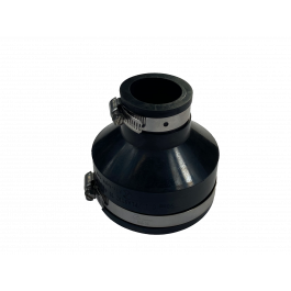 Flexibele rubber verloopsok/mof 90x40mm