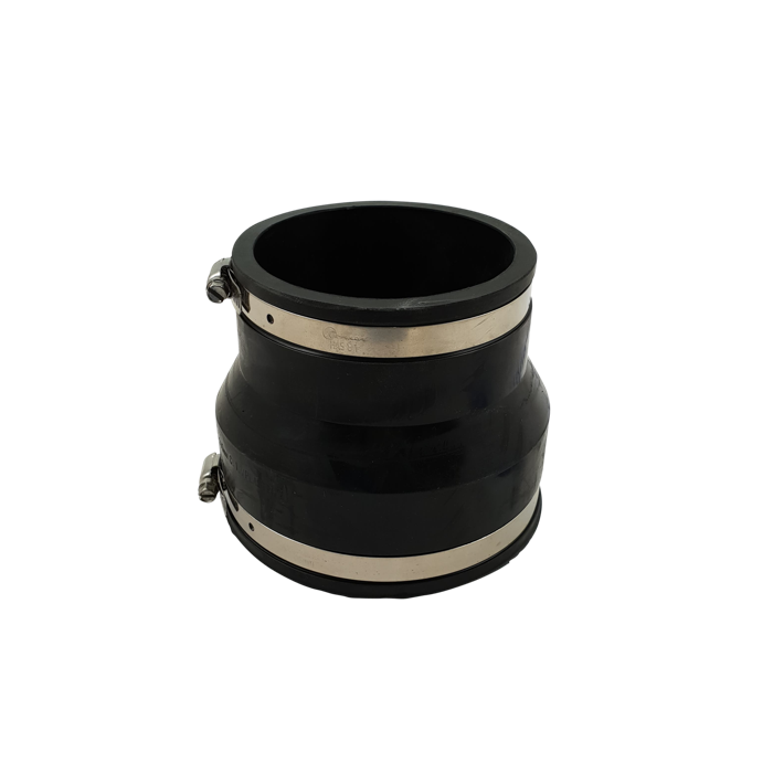 Flexibele rubber verloopsok/mof 135x110mm