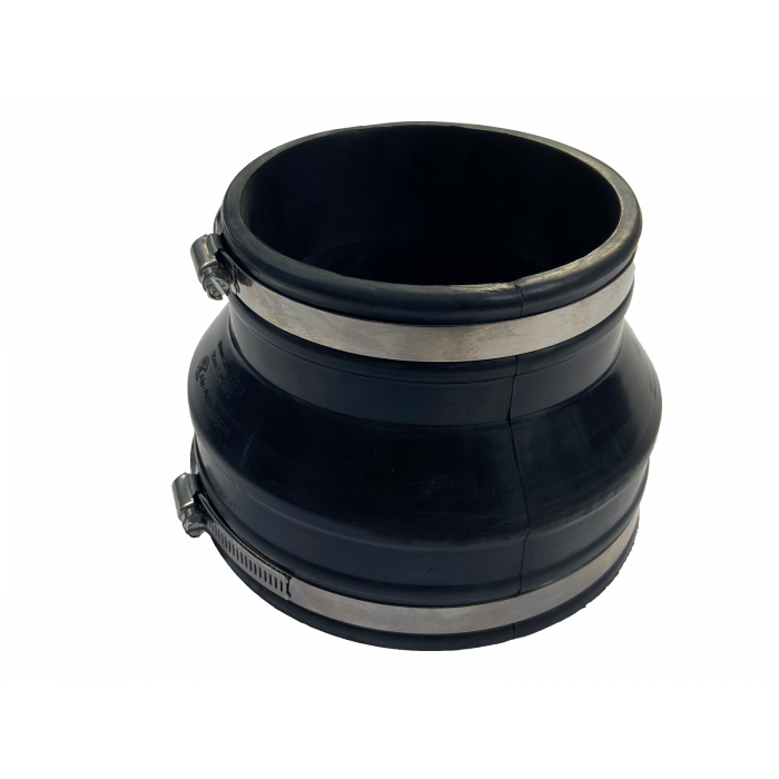 Flexible rubber reducer 160x125mm