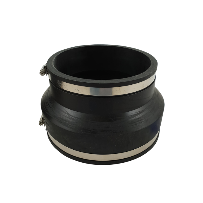 Flexibele rubber verloopsok/mof 250x200mm