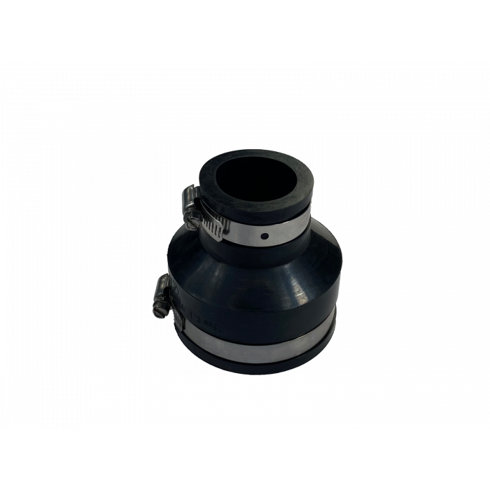 Flexible rubber reducer 75x40mm