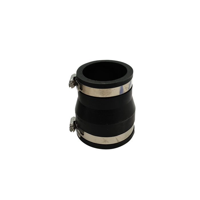 Flexibele rubber verloopsok/mof 75x63mm