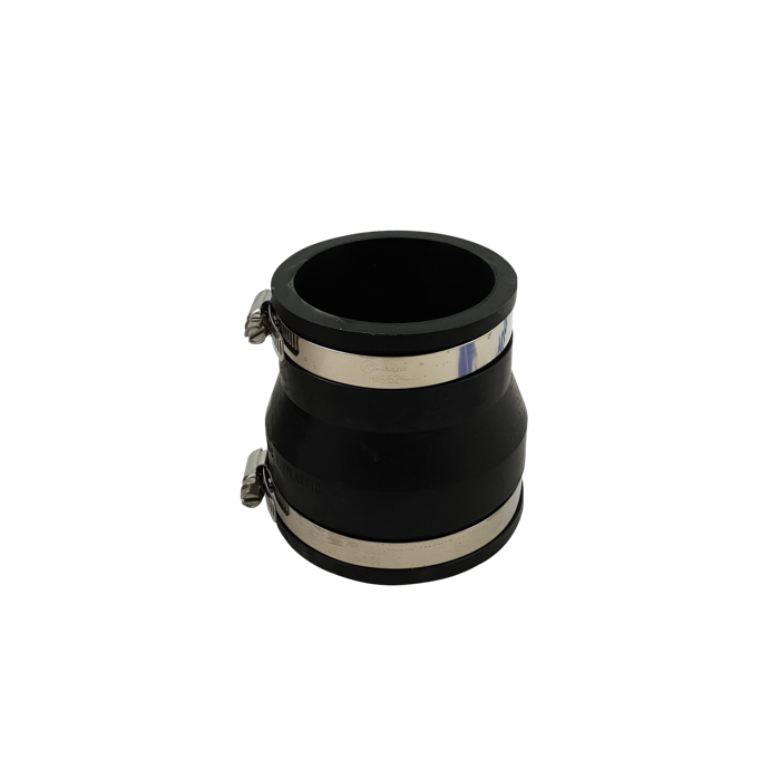 Flexible rubber reducer 90x75mm