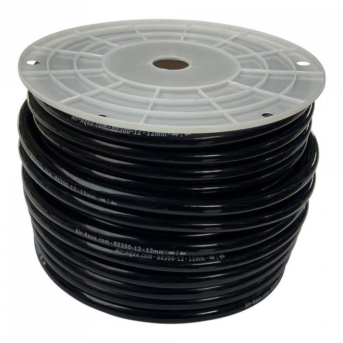 Zinkende luchtslang 12mm per rol (50meter)