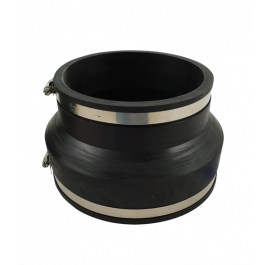 Flexible rubber reducer 200x160mm